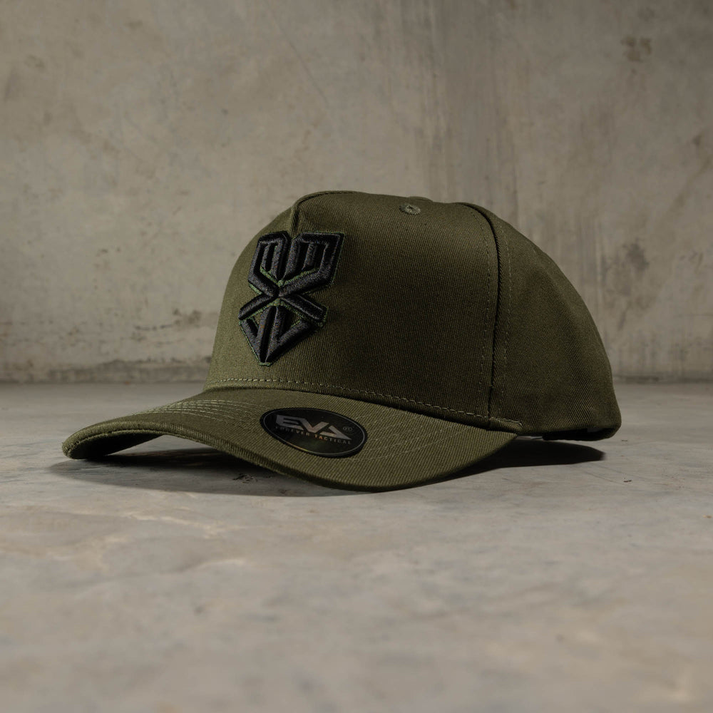 Emblem A-Frame Hat [Green/Black]