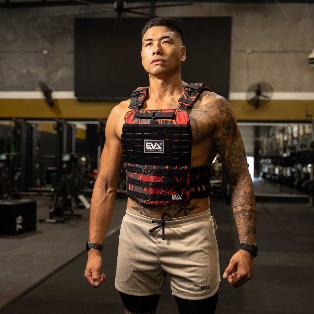 EVA8393 WEIGHT VEST [Venom Red] - LIMITED EDITION