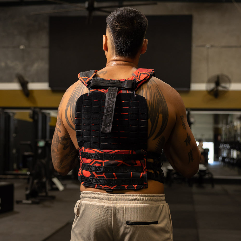 EVA8393 WEIGHT VEST [Venom Red]