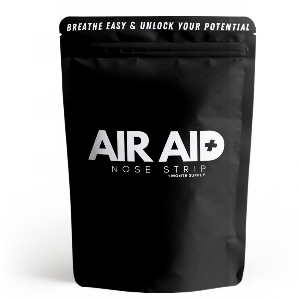 AIR AID NOSE STRIP - BLACK [1 month supply/31 pcs]
