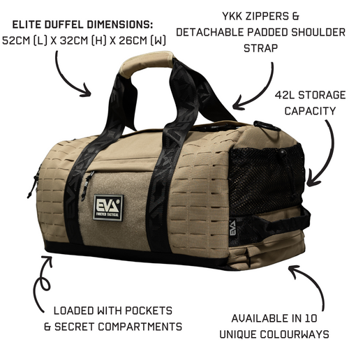 EVA Athletic Elite Duffel Bag [bone]