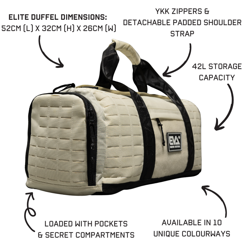 EVA Athletic Elite Duffel Bag [ivory]