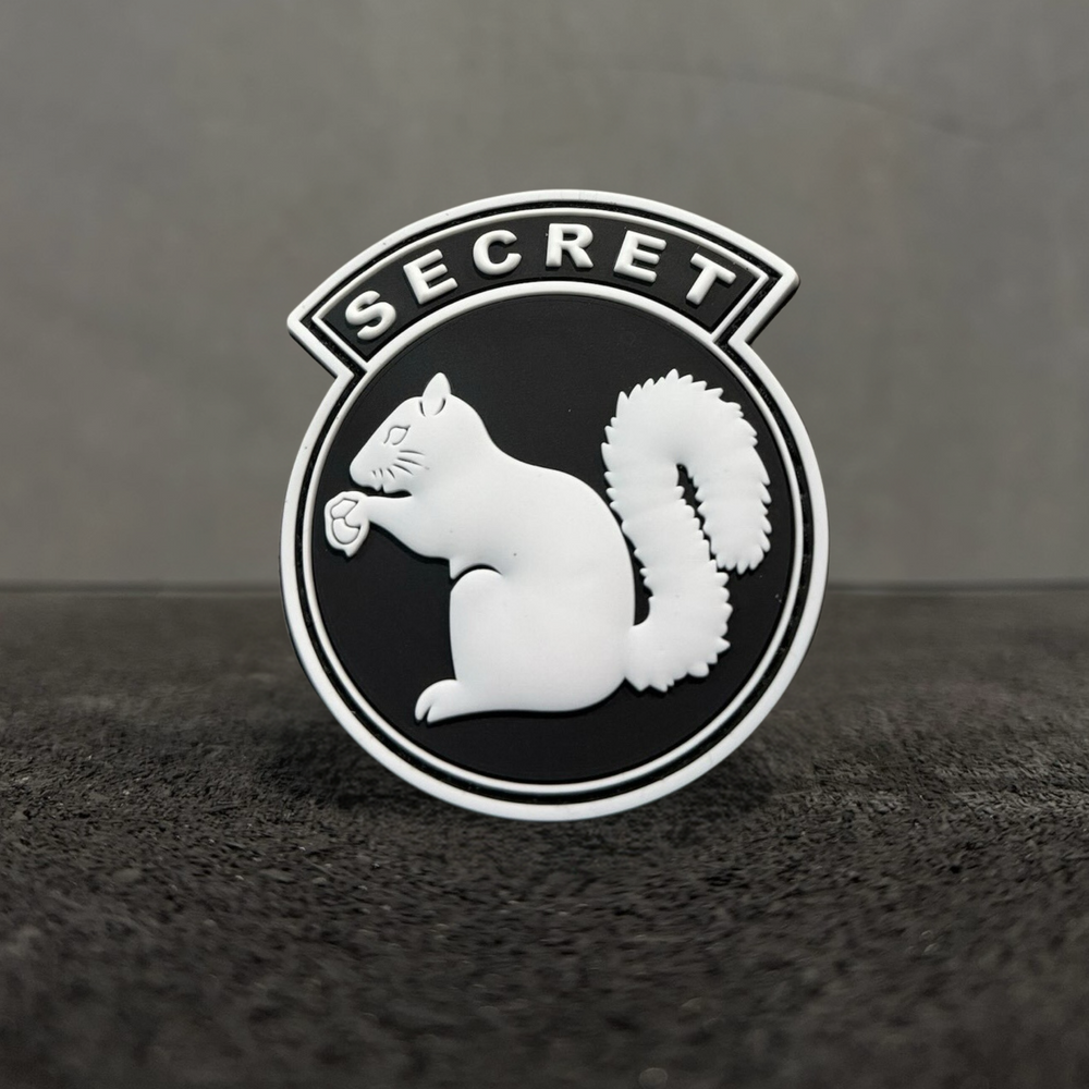 Secret Squirrel - Velcro Patch