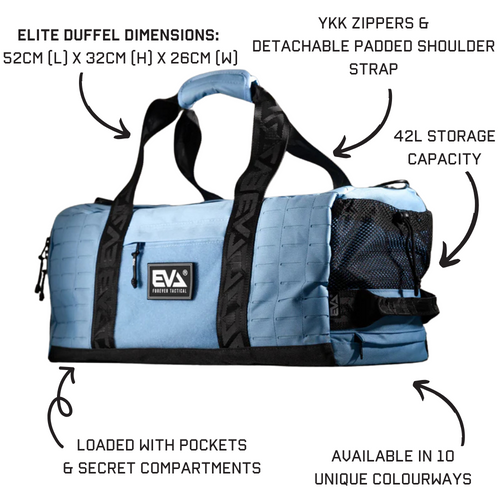 EVA Athletic Elite Duffel Bag [sky blue]