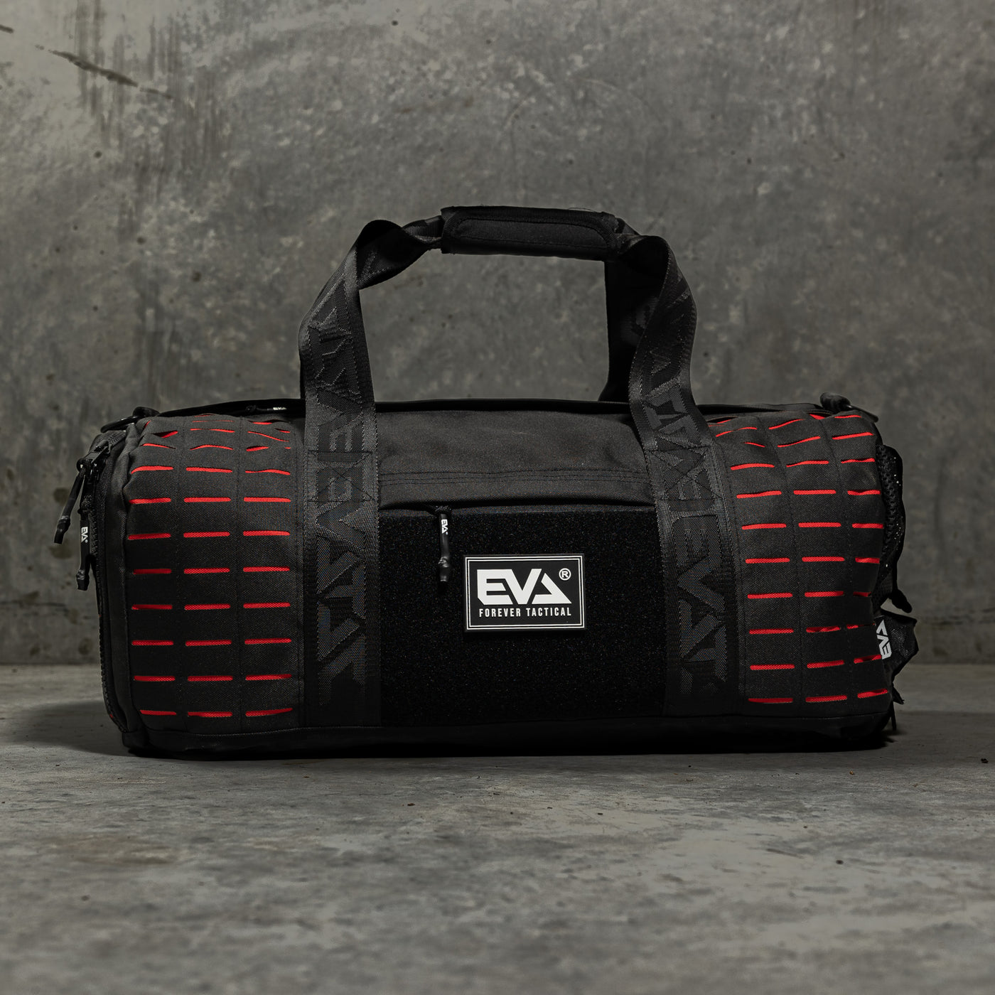 EVA Athletic Elite Duffel Bag (black/red)